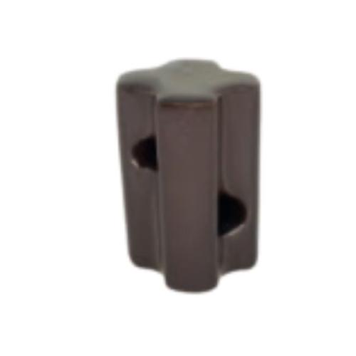 ISOLADOR PORCELANA CASTANHA 60X40MM - G20